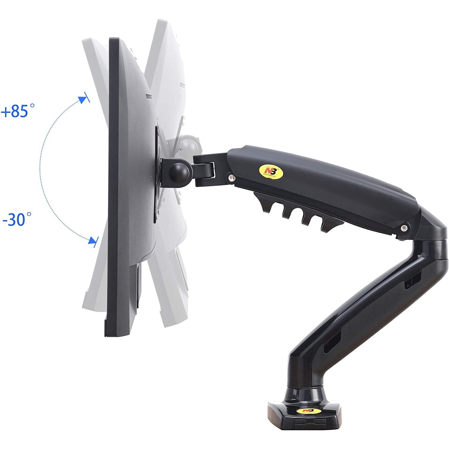 North Bayou NB F80 17"-30" Amortisörlü 2-9 kg Monitör Standı Fiyatı