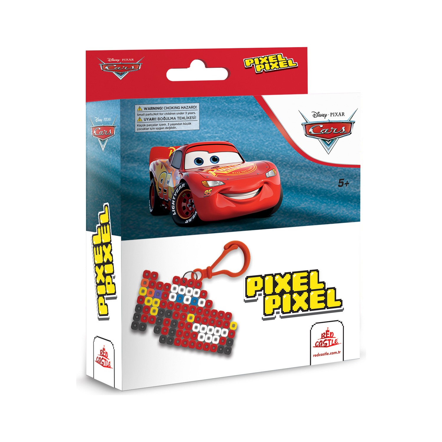 Pixel Pixel Boncuk Etkinlik Seti-Disney Cars Anahtarlık Fiyatı