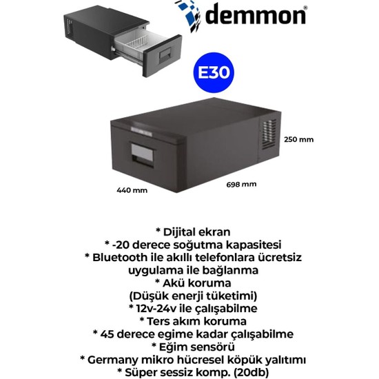 Demmon 40 Litre Araç Içi Buzdolabı Demmon Fiyatı