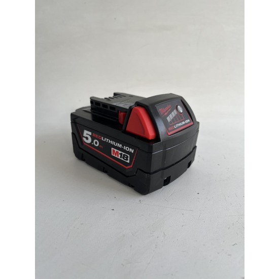Milwaukee 18V 5.0AH Li-Ion Akü M18 B5 4932430483 (Kutusuz) Fiyatı