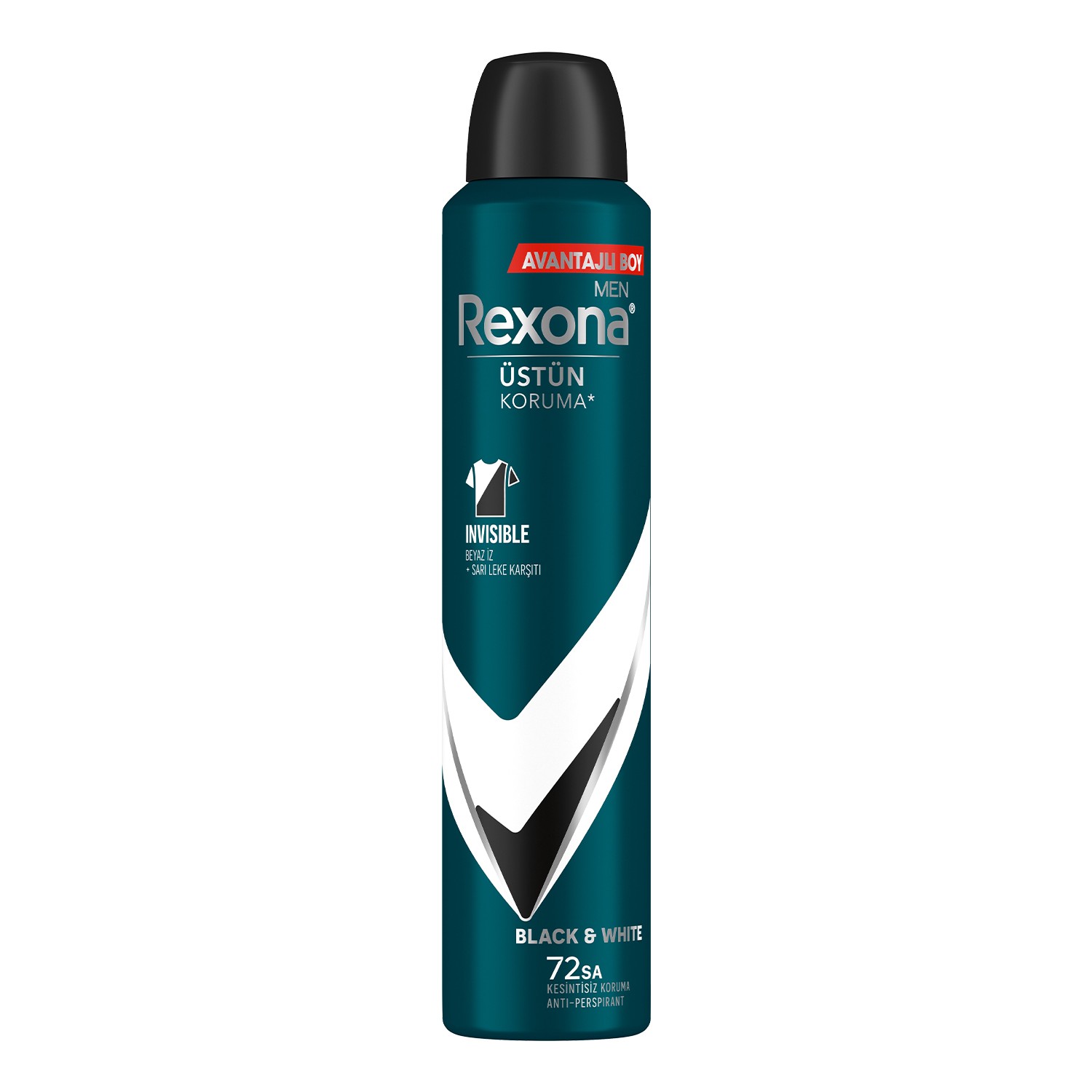 Rexona Men Erkek Sprey Deodorant Invisible Black & White 72 Fiyatı