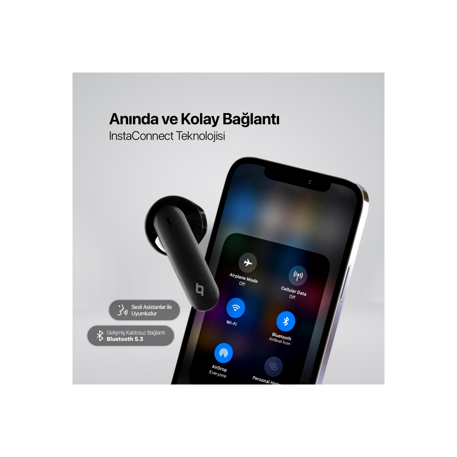 Ttec Airbeat Icon Gerçek Kablosuz Tws Bluetooth Kulaklık Fiyatı