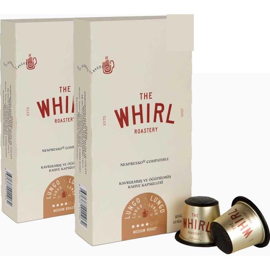 The Whirl Lungo Medium Kapsül Kahve Fırsat Paketi 10 Adet x Fiyatı
