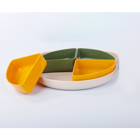 Alin Kitchen Ayıcık 4 Bölmeli Mama Tabağı Fiyatı