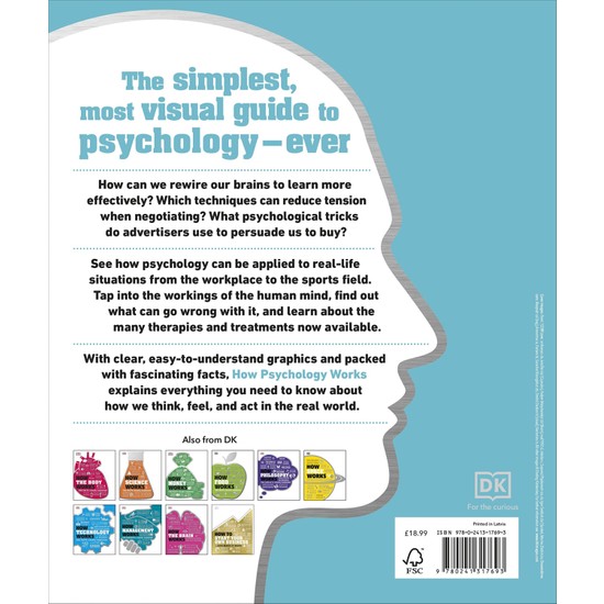 How Psychology Works: The Facts Visually Explained Kitabı