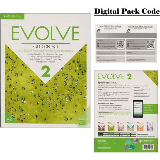 Cambridge Yayınları Evolve 2 Full Contact With Digital Pack Kitabı