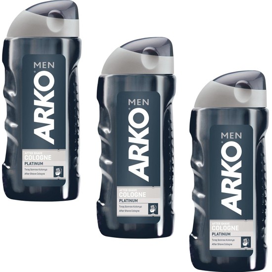 Arko Men Platinum Tıraş Kolonyası 250 Ml 3 Adet Fiyatı