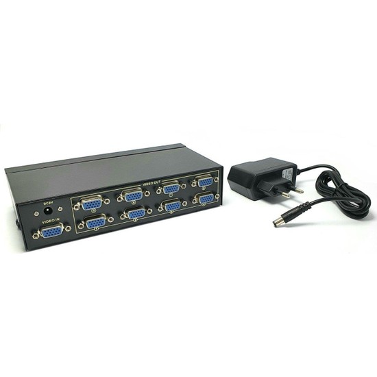 Keepro 8 Port VGA Splitter 8 Port VGA Çoğaltıcı 200 Mhz 8 Fiyatı