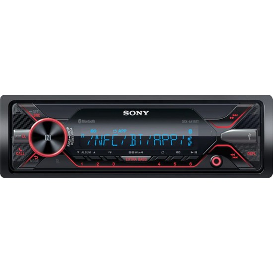 Sony DSX-A416BT Usb/fm/aux/bluetooth Oto Teyp 4 x 55 Watt Fiyatı