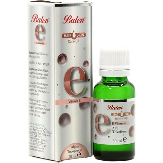 Balen E Vitamini 20 ml Fiyatı, Taksit Seçenekleri ile Satın Al