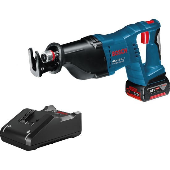 Bosch GSA 18 V-LI Profesyonel 4.0Ah Tek Akülü 18 Volt Lityum Fiyatı