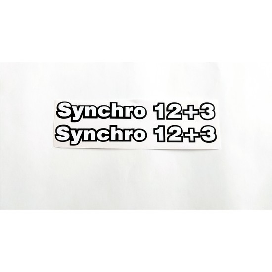 Tümosan Klasik Synchro 12+3 Siyah Renk Yan Yazı Tanıtım Fiyatı