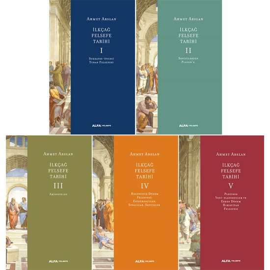 Ilkçağ Felsefe Tarihi 5 Kitap Set - Ahmet Arslan Kitabı ve Fiyatı