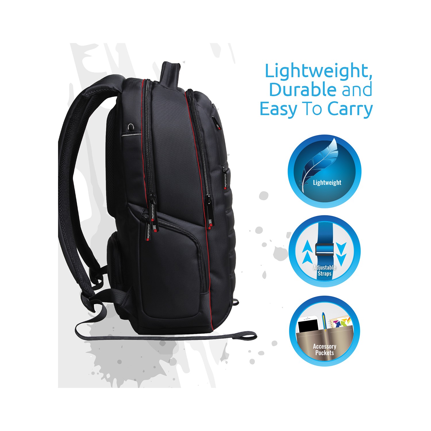 Promate Rebel-Bp Notebook Laptop Sırt Çantası Laptop için Su Fiyatı