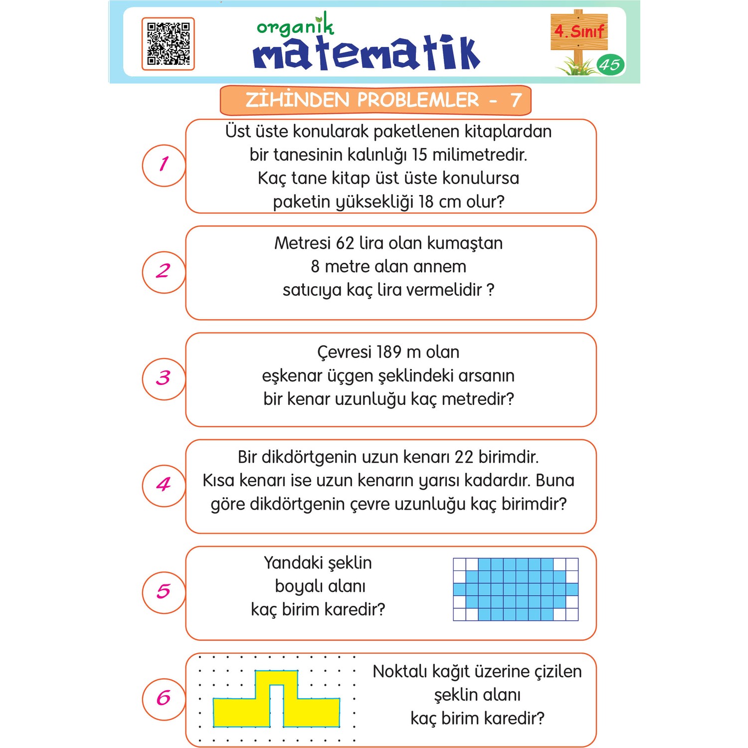 Bilge Bulut Yayınları Organik Matematik - 4 Kitabı ve Fiyatı