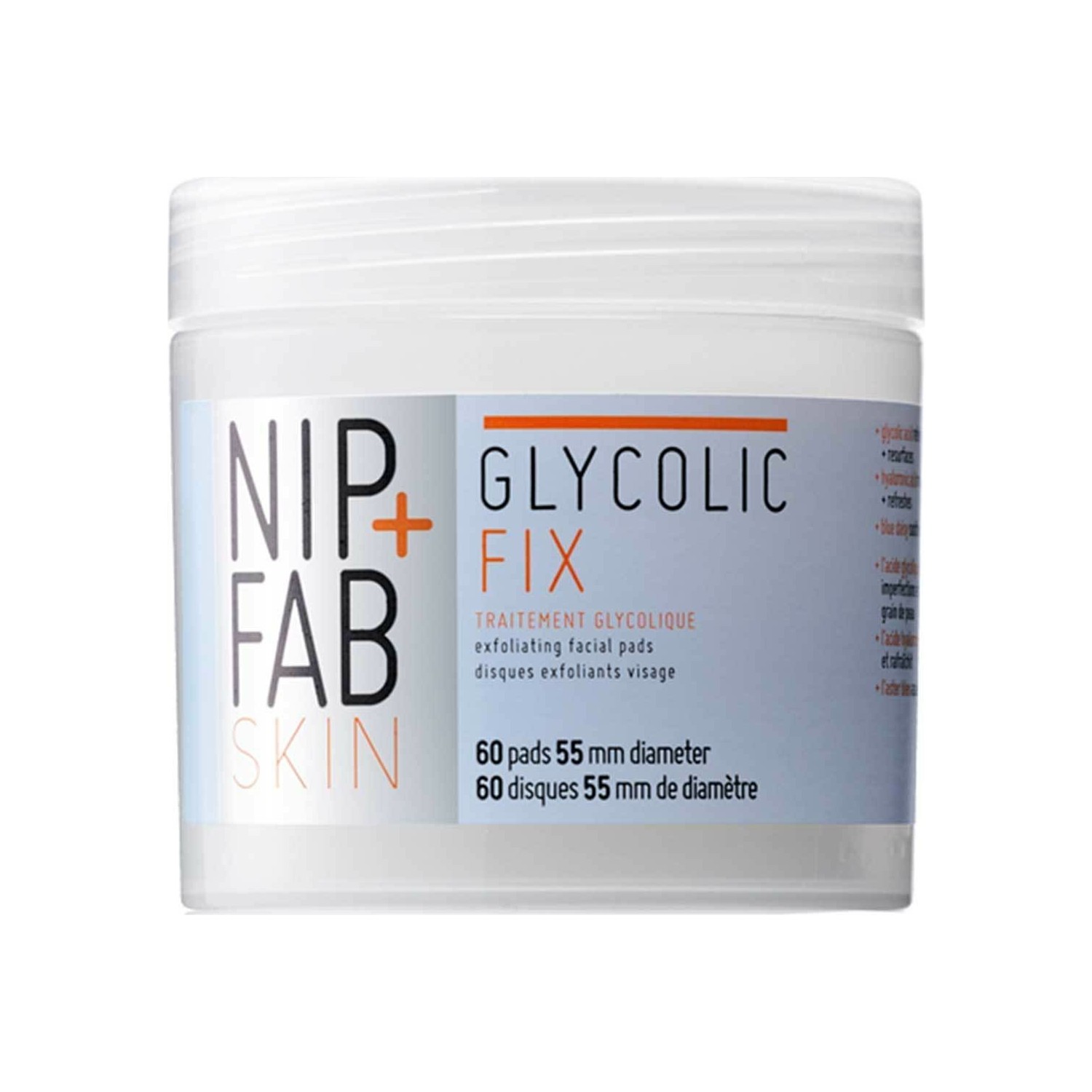 Nip + Fab Glycolic Fix Yüz Pedi 60 Adet Fiyatı - Taksit Seçenekleri
