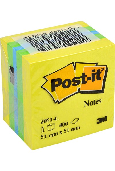 Post-it® Yapışkanlı Not Kağıdı 400 Yaprak Mini Küp - Sari Tonları (51,8 x 51,8mm) Post-it® Yapışkanlı Not Kağıdı 400 Yaprak Mini Küp - Sari Tonları (51,8 x 51,8mm)