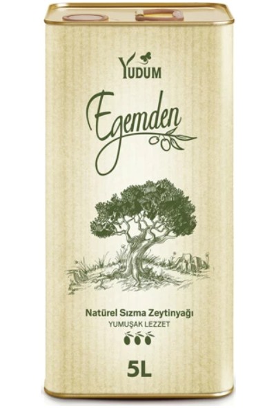 Yudum Egemden Sızma Zeytinyağı Yumuşak Lezzet 5 lt Yudum Egemden Sızma Zeytinyağı Yumuşak Lezzet 5 lt
