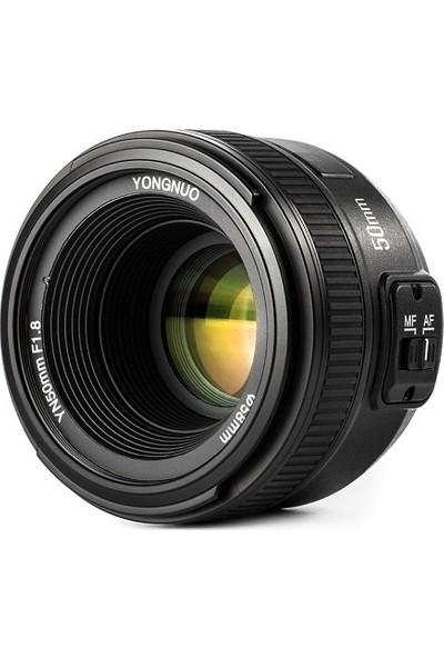 Yongnuo 50mm F1.8 Nikon Uyumlu Otofokus Prime Lens Yongnuo 50mm F1.8 Nikon Uyumlu Otofokus Prime Lens