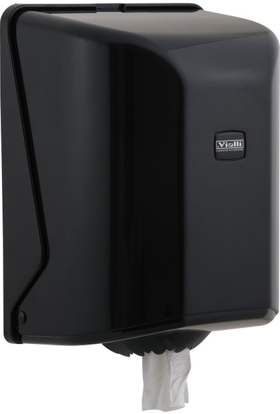 Vialli OG1B İçten Çekmeli Kağıt Havlu Dispenseri Siyah