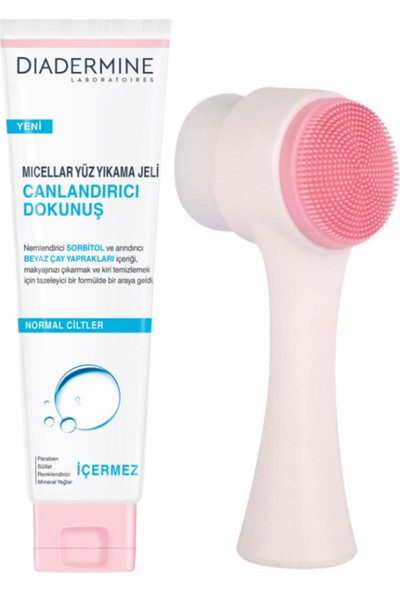 Diadermine Cilt Temizleme Fırçası ve Micellar Yüz Yıkama Jeli Canlandırıcı Dokunuş 150ML Diadermine Cilt Temizleme Fırçası ve Micellar Yüz Yıkama Jeli Canlandırıcı Dokunuş 150ML