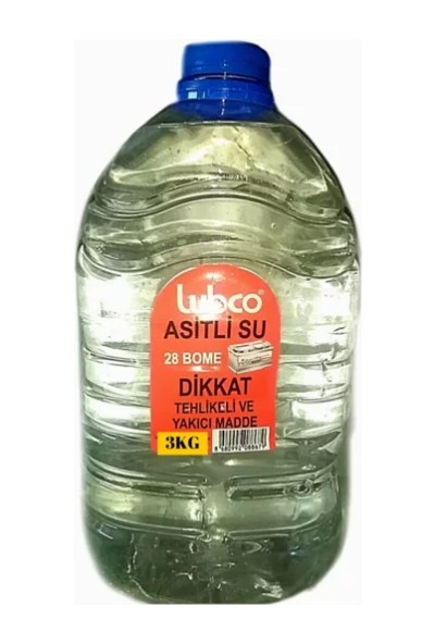 Lubco Asitli Su Akü Asiti 3 kg Lubco Asitli Su Akü Asiti 3 kg