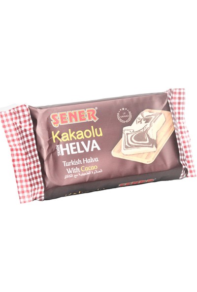 Şener Helva 200 gr Kakaolu Şener Helva 200 gr Kakaolu