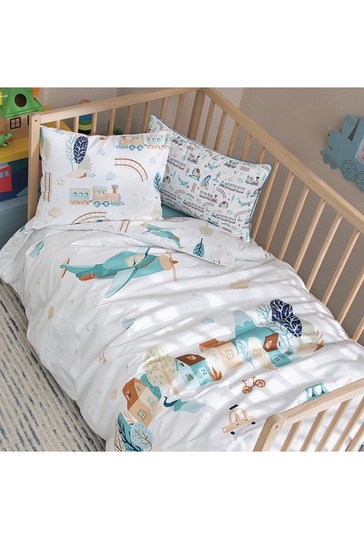 Yataş Bedding Plane Bebek Ranforce Nevresim Takımı