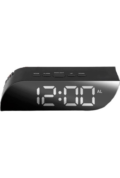 Schulzz LED Ayna Masaüstü Dijital Çalar Saati