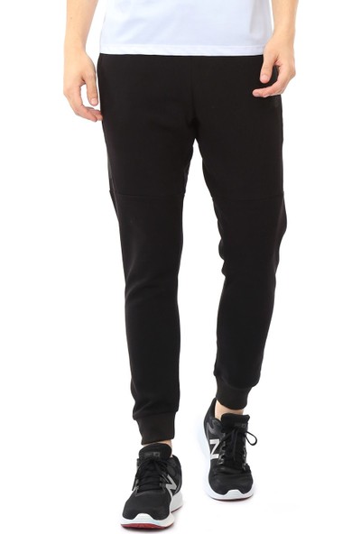 New Balance Font Erkek Eşofman Alt NBTM100-BK