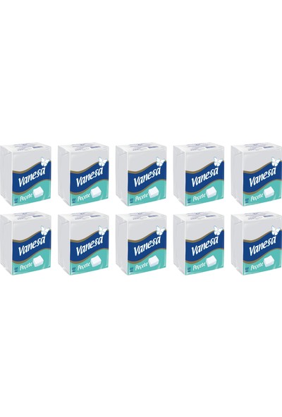 Vanesa Eko Beyaz Peçete 100'LÜ 10 Adet