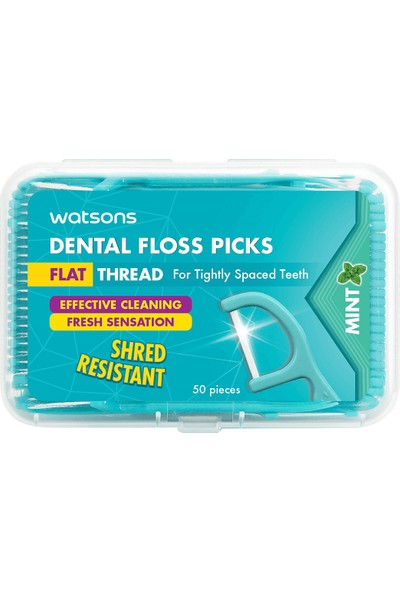 Watsons Diş İpli Kürdan Naneli 50Ad Watsons Diş İpli Kürdan Naneli 50Ad