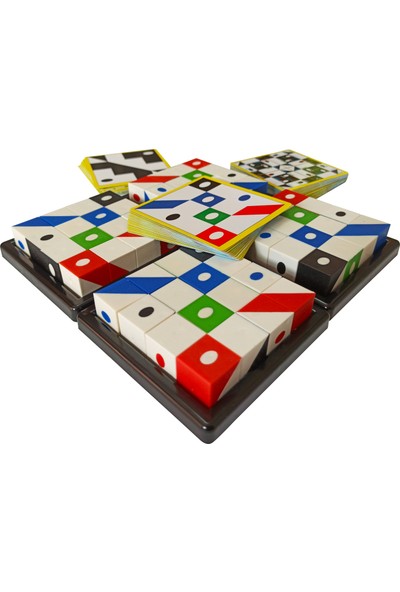 Çekirdek Zeka Renkli Küpler - Q'bits-IQ Küpleri Eko