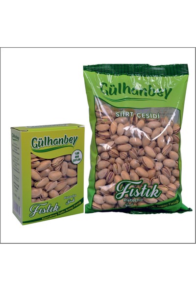 Gülhanbey Siirt Fıstığı % 99 Ana Çatlak Duble Fıstık Özel Kavrulmuş 750 gr Gülhanbey Siirt Fıstığı % 99 Ana Çatlak Duble Fıstık Özel Kavrulmuş 750 gr