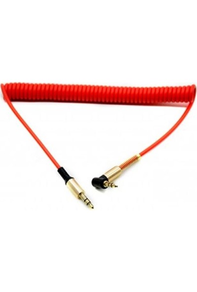 Platoon PL-8966 Spiralli Aux Kablo 1.8m