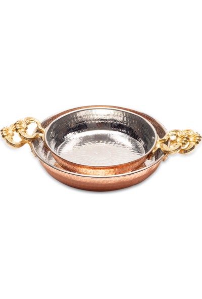 Handygoo 2'li Bakır Sahan Seti