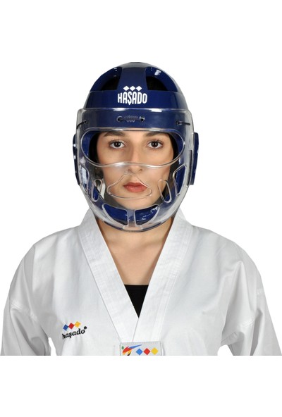 Haşado Taekwondo, Boks, Kickboks, Karate Kapalı Camlı Mantar Kask Haşado Taekwondo, Boks, Kickboks, Karate Kapalı Camlı Mantar Kask