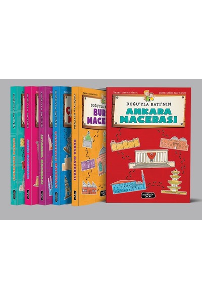 Doğu’yla Batının Macerası 6 kitap - Asena Meriç