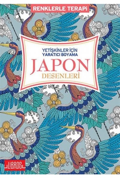 Yetişkinler için Yaratıcı Boyama Japon Desenleri