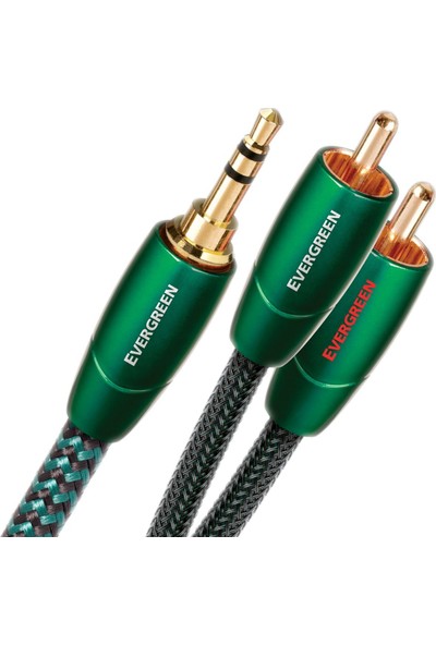 Audioquest Evergreen Rca-3,5mm Audio Kablo - 1m Audioquest Evergreen Rca-3,5mm Audio Kablo - 1m
