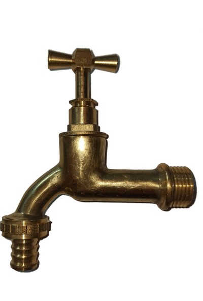 Damlasu Rekorlu Bahçe Musluğu Sarı