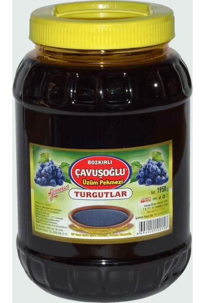 Çavuşoğlu Üzüm Pekmezi 1900 gr