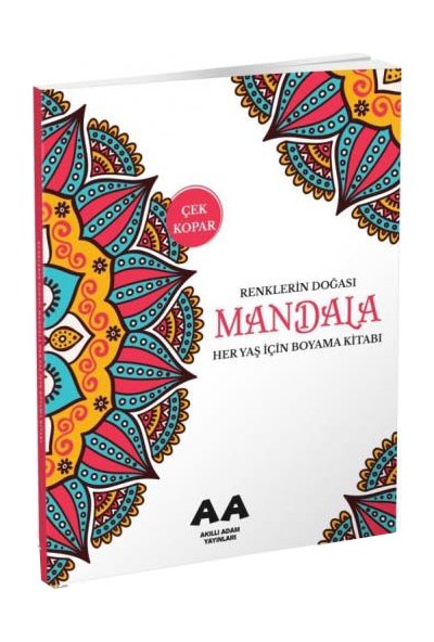 Renklerin Doğası Mandala Her Yaş Için Boyama Kitabı Renklerin Doğası Mandala Her Yaş Için Boyama Kitabı