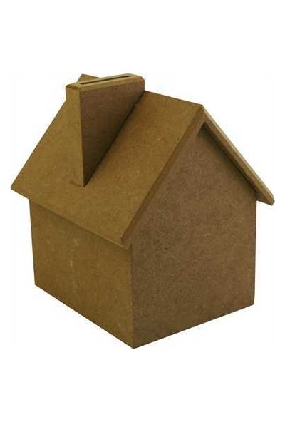 Artebella Ahşap Mdf Kumbara 12 x 13 x 4 cm