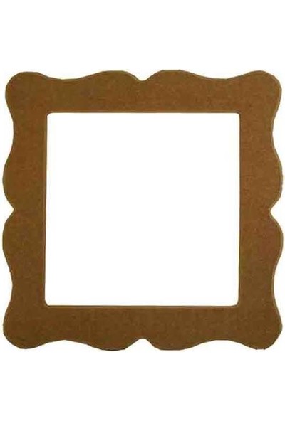 Artebella Ahşap Mdf Ayna Çerçevesi 25 x 25 cm Artebella Ahşap Mdf Ayna Çerçevesi 25 x 25 cm