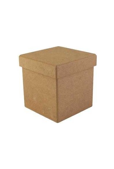 Artebella Ahşap Mdf Kutu 13 x 13 x 14 cm