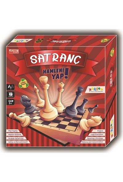 Zekice Doğal Ahşap Satranç Zekice Doğal Ahşap Satranç