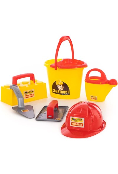 Polesie İnşaatçı Seti No:5 - Construct - 7 Parça