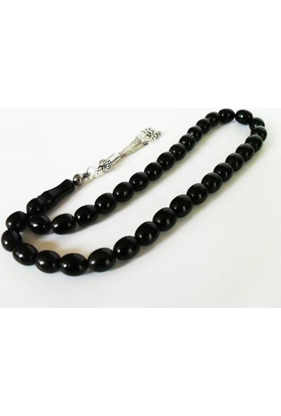 Mutlu Tesbih Erzurum Oltu Taşı Küre Kesim Tesbih