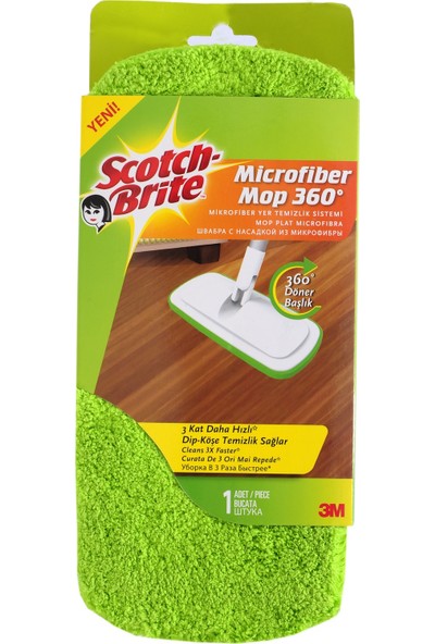 Scotch Brite Mikrofiber Mop 360 Yedek Bez Scotch Brite Mikrofiber Mop 360 Yedek Bez
